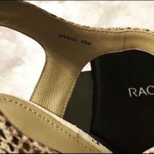 Rachel Zoe | Shoes | Rachel Zoe Snake Skin Platform Strappys | Poshmark